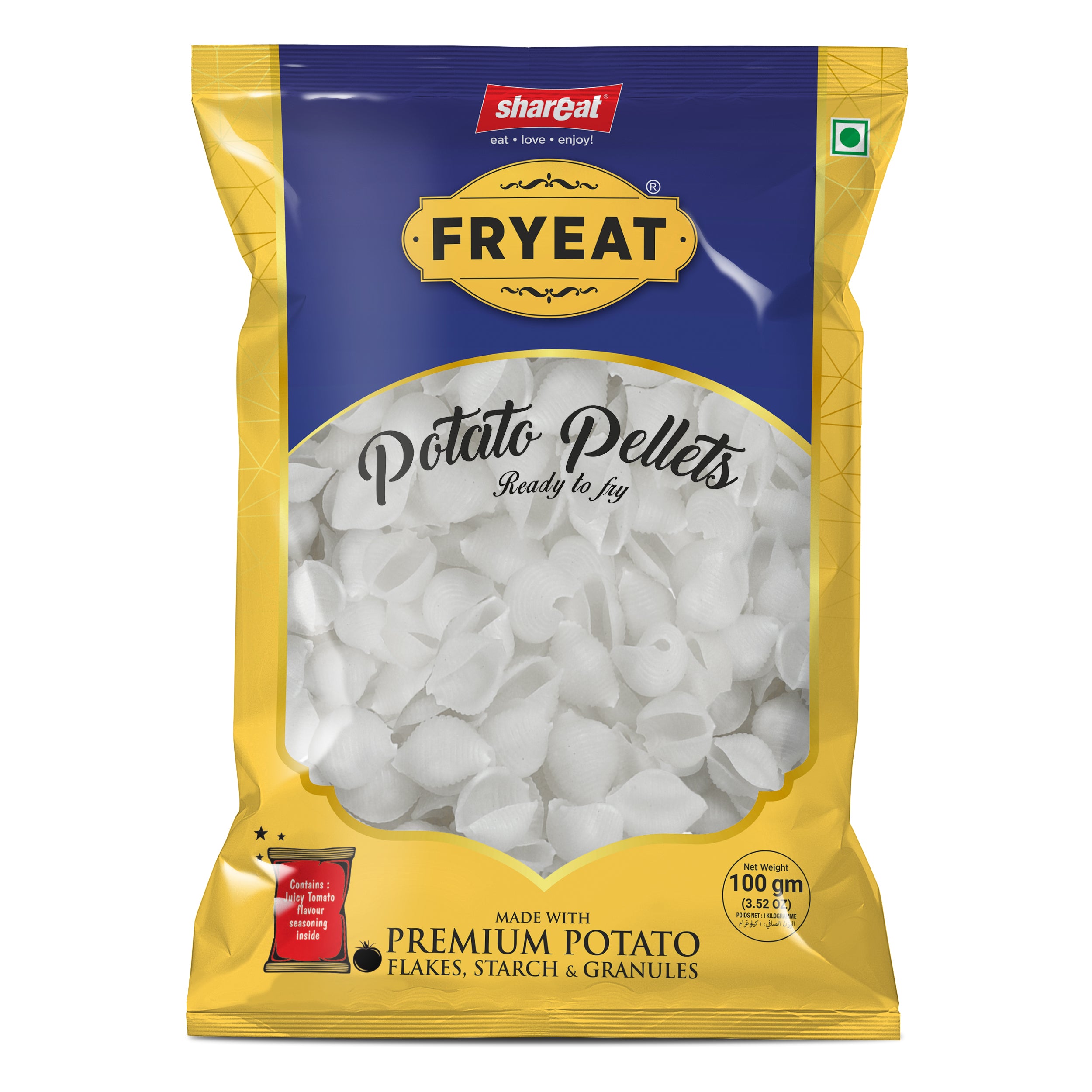Fryeat Shell Potato Pellets – SharEat