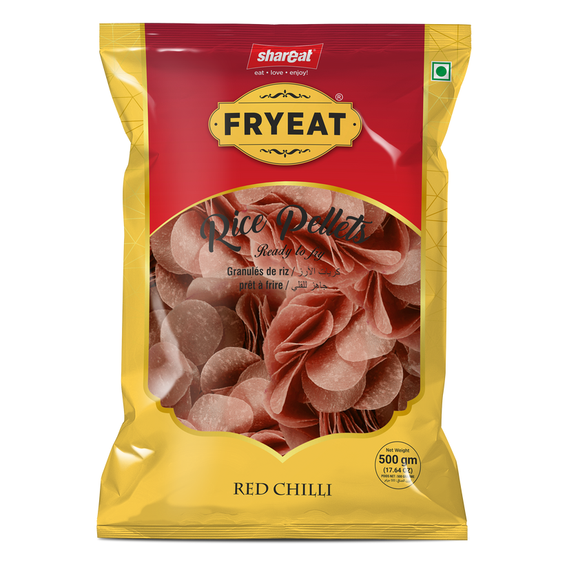 Red Chilli Rice Pellets – Spice Up Your Snacking! – SharEat