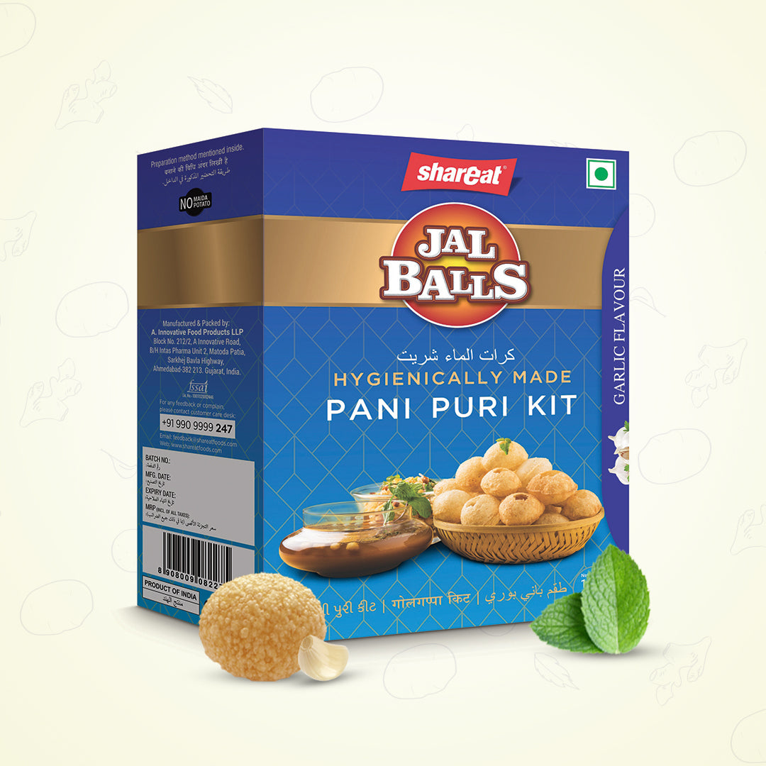 Pani Puri Garlic Flavour Kit – SharEat